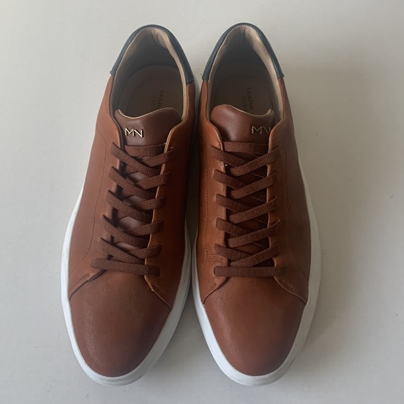 Mark Nason | Shoes | Mark Nason Shaver Mens Lace Up Casual Shoes Cognac ...